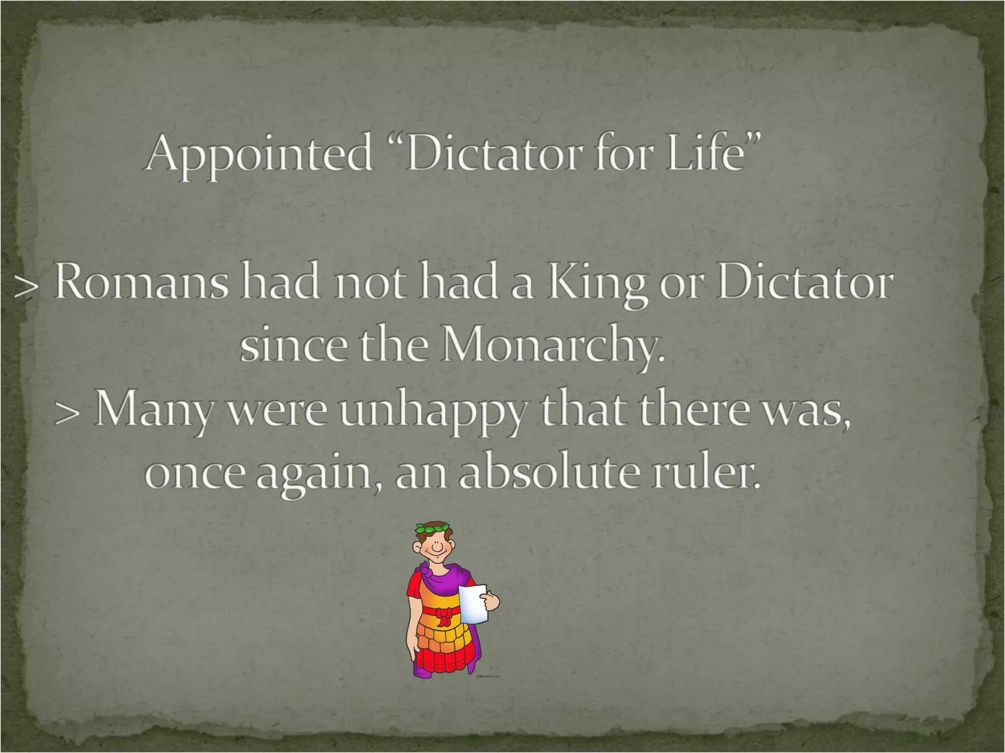 Unit Eight - Julius Caesar | PPT