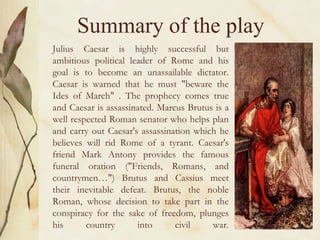 Julius caesar class 10 | PPTX