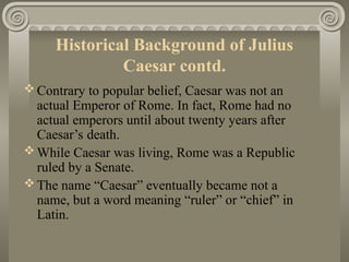 Julius Caesar.ppt gdhdjjdjdkdklhhdhdhdhdhdhdhdhh | PPT