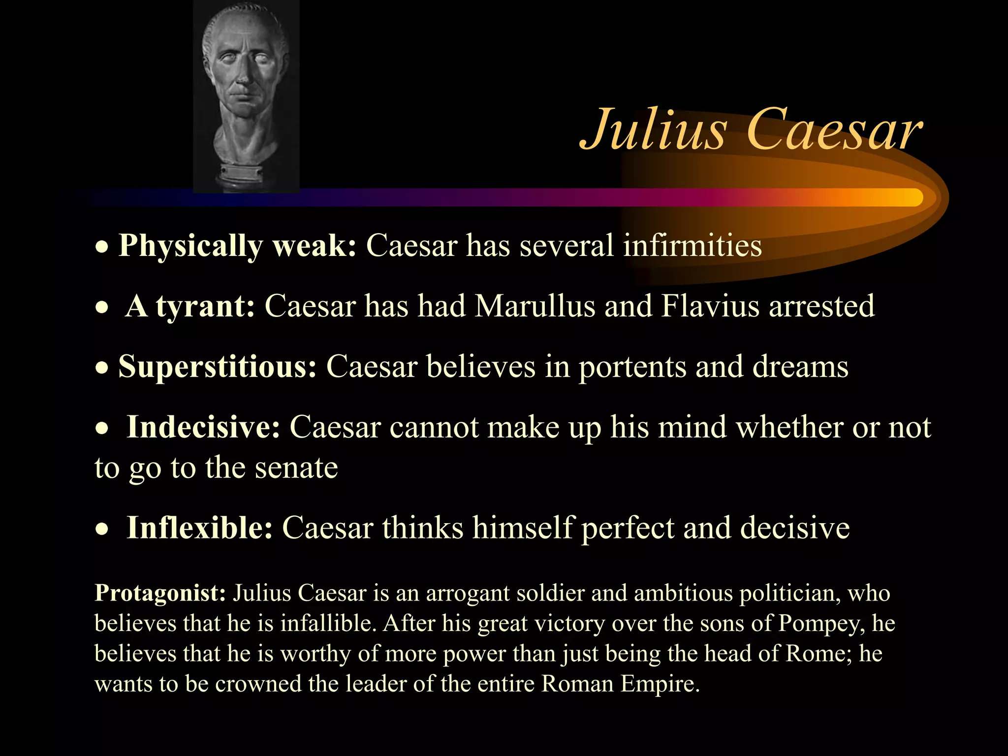 Julius caesar -lit_elements | PPT