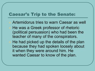 Julius caesar act 3 ppt | PPT