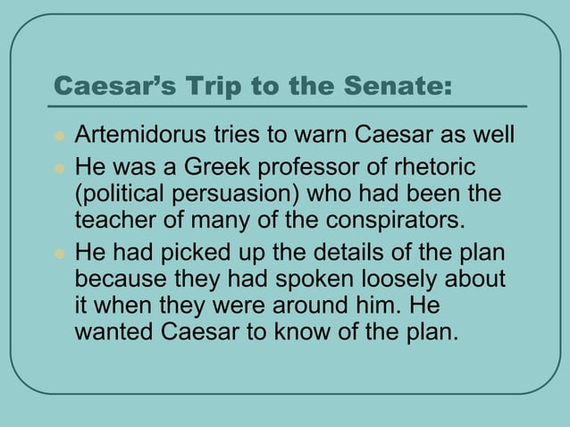 Julius caesar act 3 ppt | PPT | Death, Injury, or Military Conflict ...