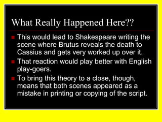 Julius caesar act 4 powerpoint | PPT