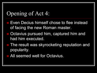 Julius caesar act 4 powerpoint | PPT