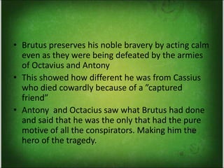 Julius caesar act 5 powerpoint | PPT