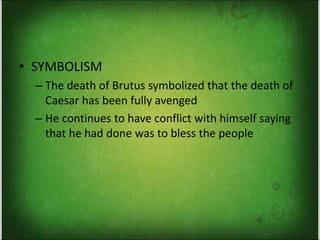 Julius caesar act 5 powerpoint | PPT
