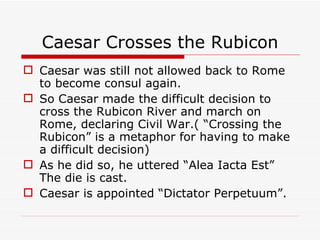 Julius caesar and the gallic commentaries | PPT