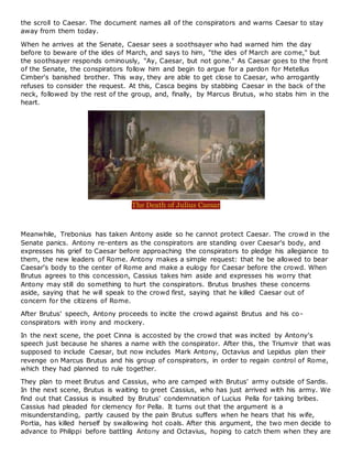 Julius caesar info report | PDF