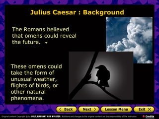 Juliuscaesar intro | PPT