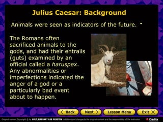 Juliuscaesar intro | PPT