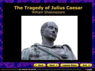 Juliuscaesar intro | PPT