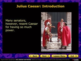 Juliuscaesar intro | PPT