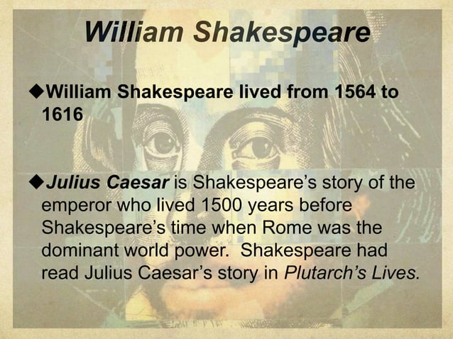 Julius caesar introduction | PPT