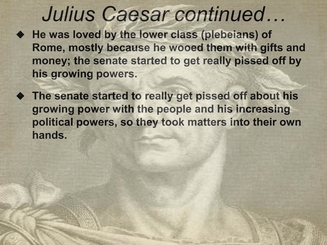 Julius caesar introduction | PPT