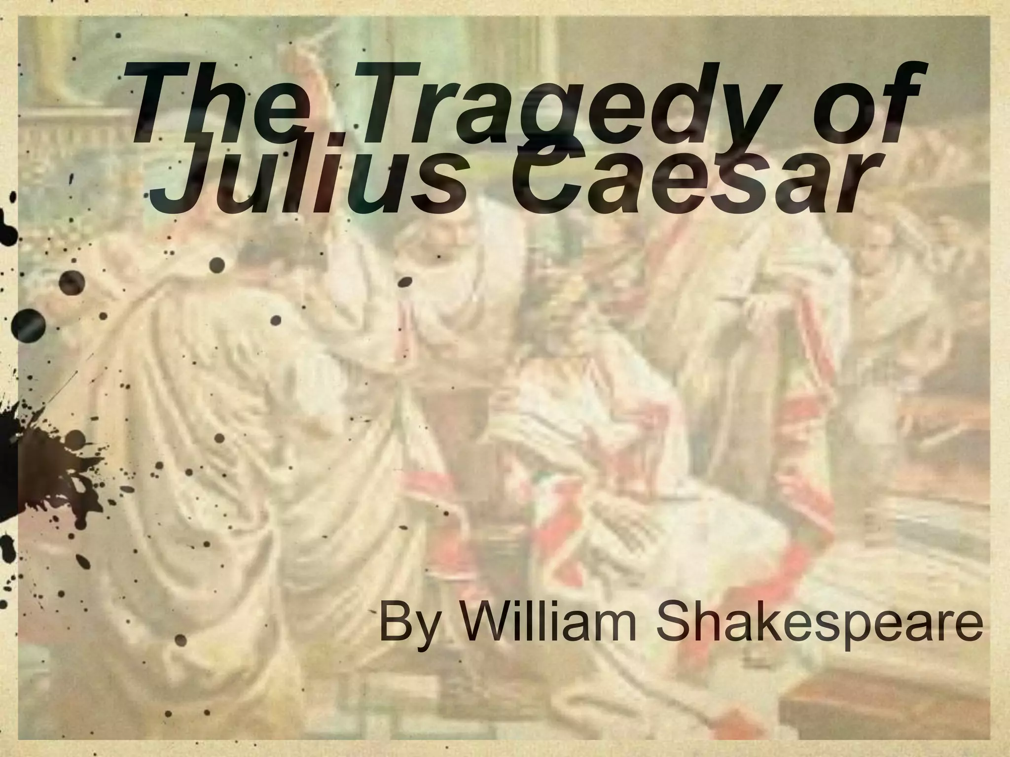 Julius caesar introduction part two | PPTX