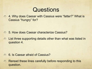 Julius caesar introduction | PPTX