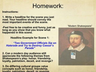 Julius caesar introduction | PPTX