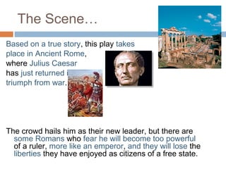 Julius caesar introduction, character predictions | PPT