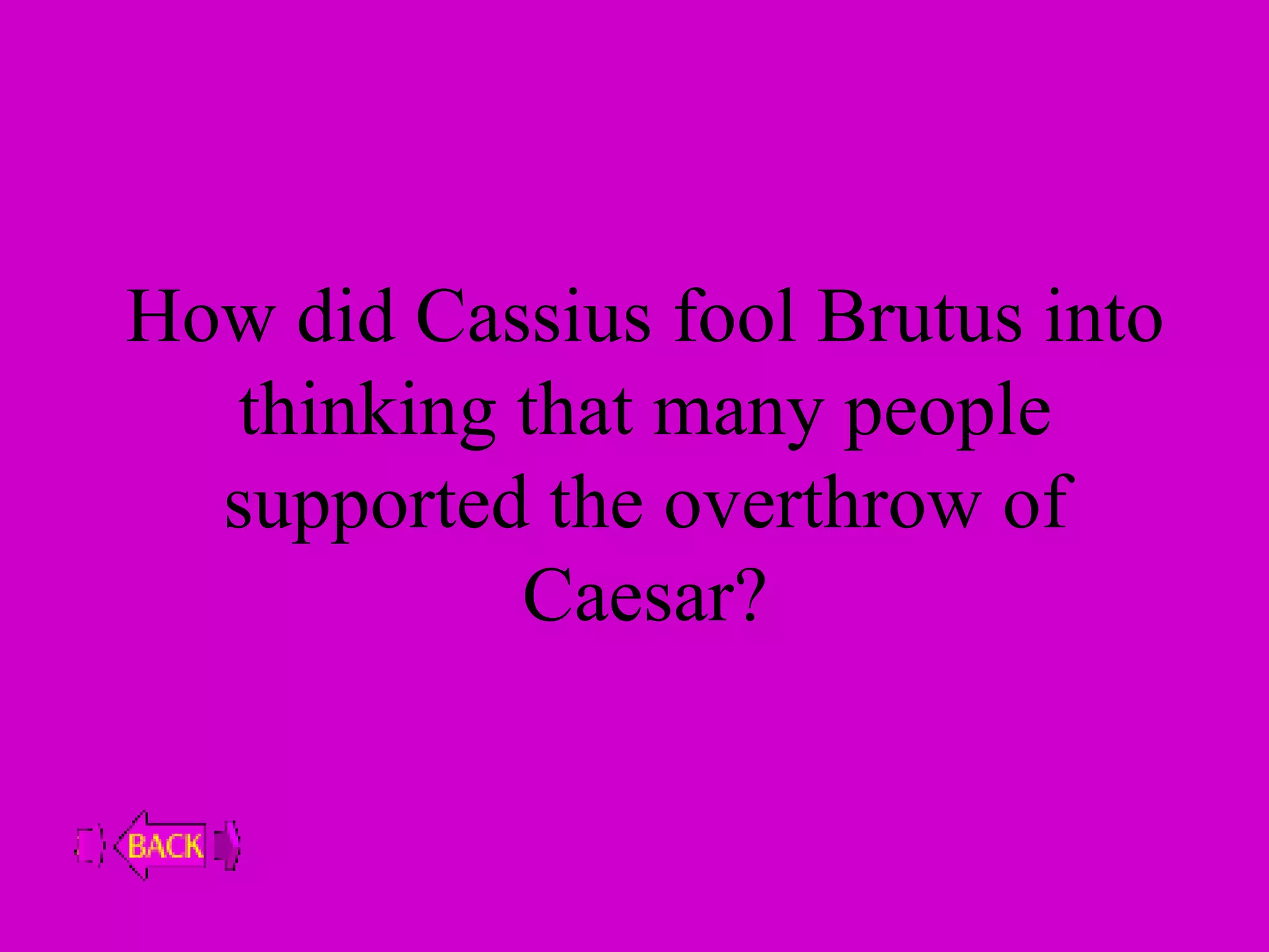 Julius caesar jeopardy | PPT