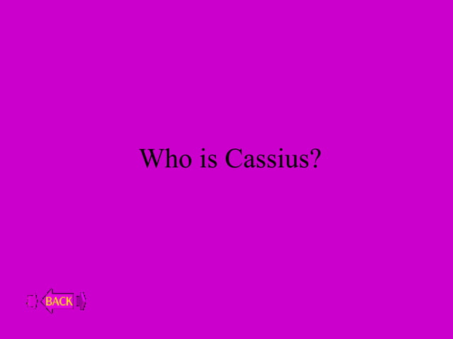 Julius caesar jeopardy2 | PPT