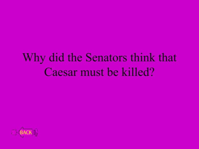 Julius caesar jeopardy2 | PPT