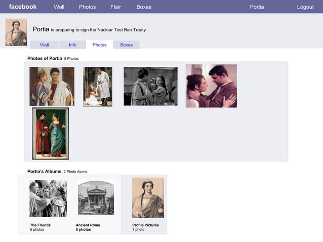 Julius caesar on_fakebook-2 | PPT