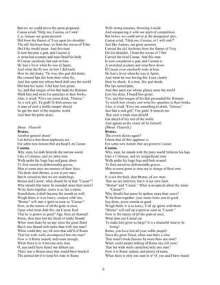 Julius caesar Drama Script | PDF