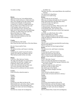 Julius caesar Drama Script | PDF