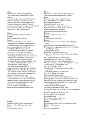 Julius caesar Drama Script | PDF