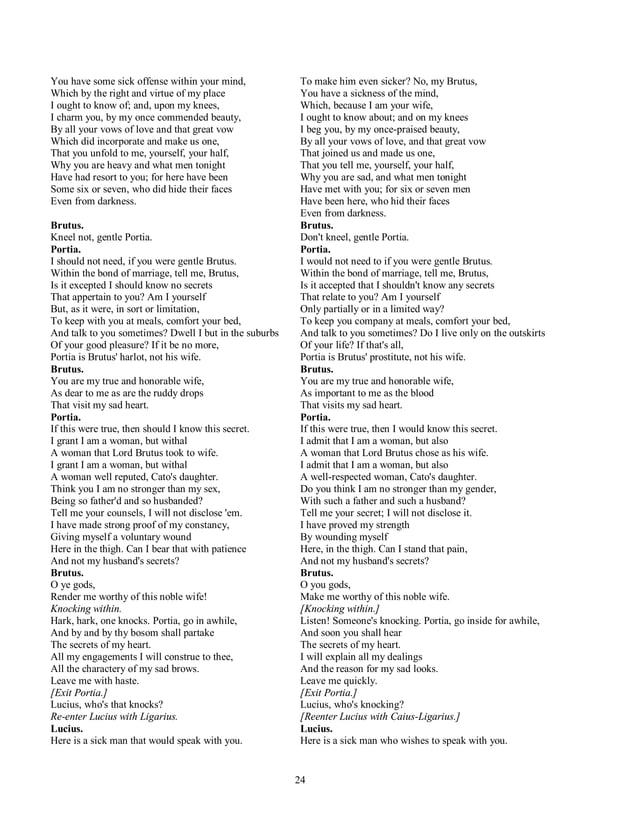 Julius caesar Drama Script | PDF | Desktop Publishing | Computer Software and Applications