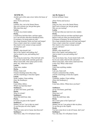 Julius caesar Drama Script | PDF
