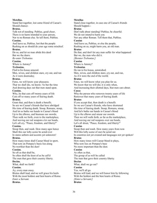 Julius caesar Drama Script | PDF