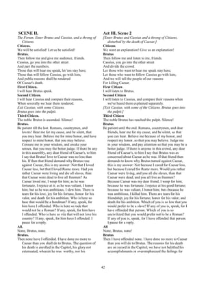Julius caesar Drama Script | PDF