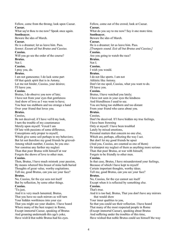 Julius caesar Drama Script | PDF | Desktop Publishing | Computer ...