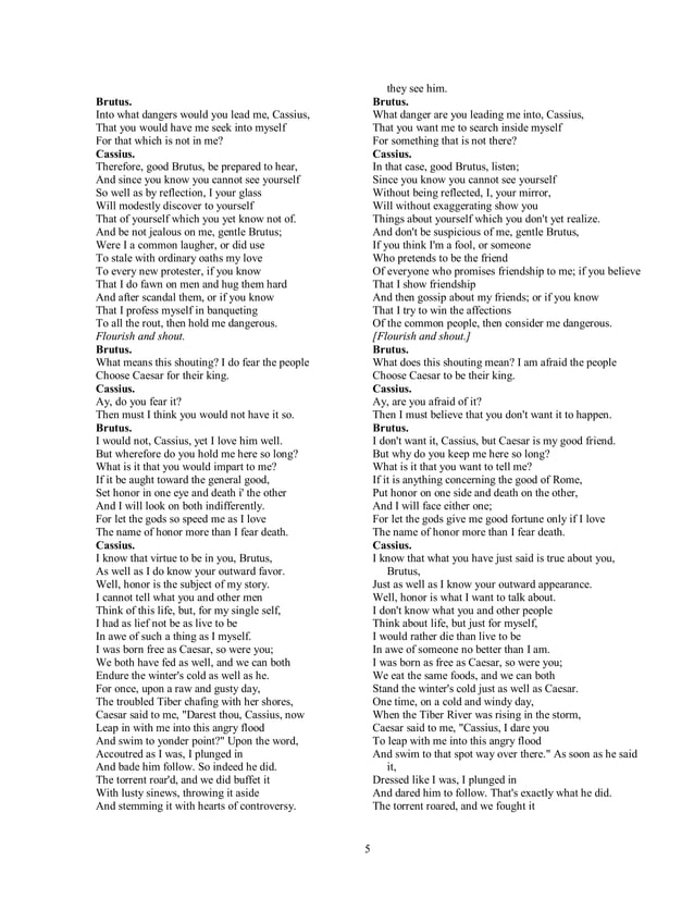 Julius caesar Drama Script | PDF | Desktop Publishing | Computer ...