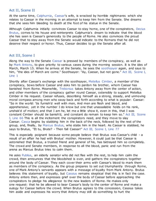 Julius caesar skit script | DOCX