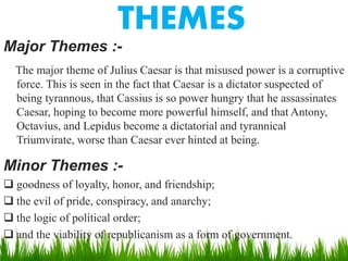 Julius caesar story English literature | PPTX