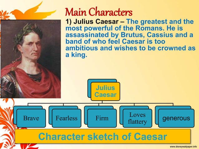 Julius caesar story English literature | PPT