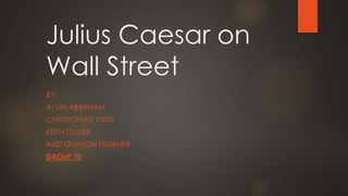 Julius Caesar | PPTX