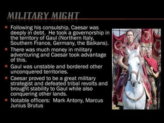 Julius Caesar: Biography, Legacy, and Impact on Ancient Rome | PPTX ...