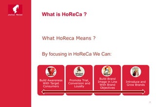 Julius Meinl Romanian HoReCa Market Study | PDF