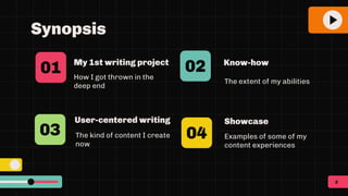 My Content Design Portfolio and samples | PDF