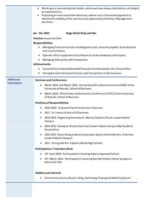 Julius's cv | DOCX