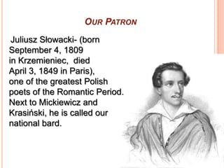 Juliusz slowacki secondary school in czestochowa, poland | PPT