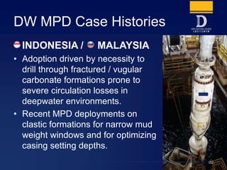 "Deepwater Managed Pressure Drilling and Well Drillability, Efficiency ...