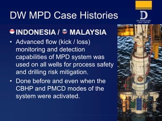 "Deepwater Managed Pressure Drilling and Well Drillability, Efficiency ...