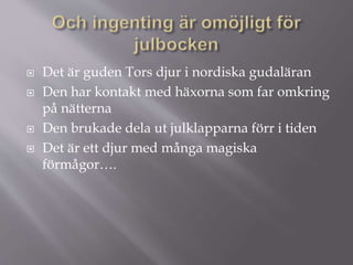 Julmysterium med tomte | PPTX