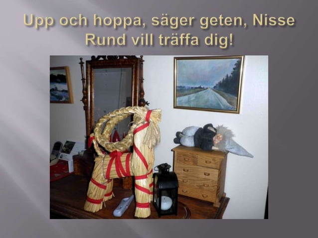 Julmysterium med tomte | PPTX