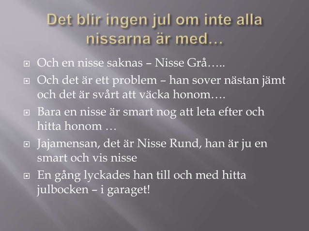 Julmysterium med tomte | PPTX