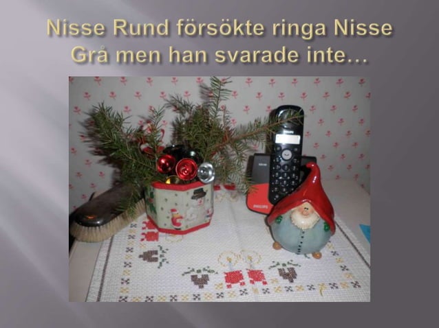 Julmysterium med tomte | PPTX